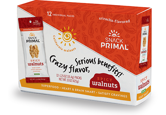 Snack Primal Sriracha Walnuts